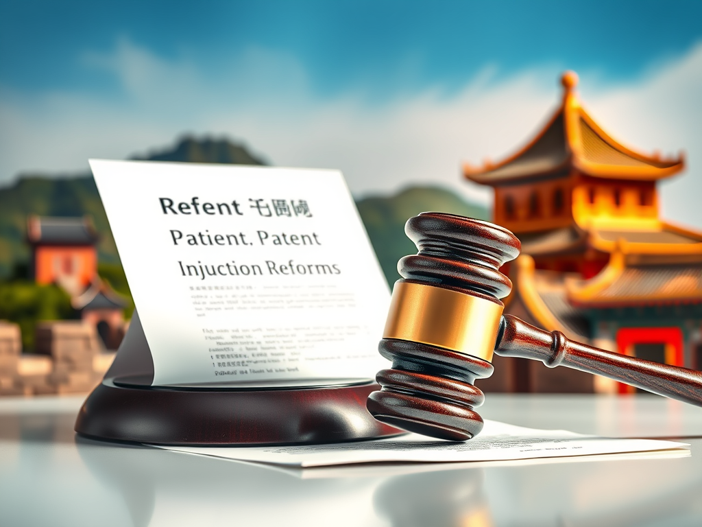 Reforms to China’s Patent Injunction Practice in a Domestic Comparative ...